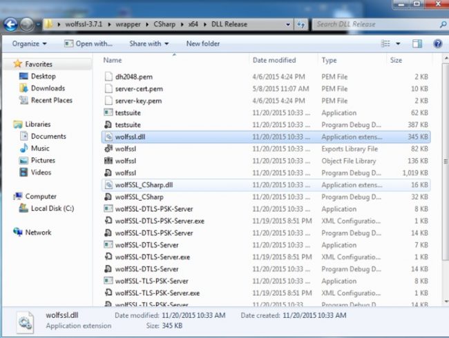 wolfSSL C# Wrapper User Manual | wolfSSL Embedded SSL/TLS Library