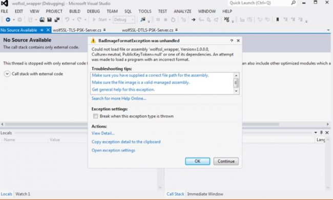 wolfSSL C# Wrapper User Manual | wolfSSL Embedded SSL/TLS Library